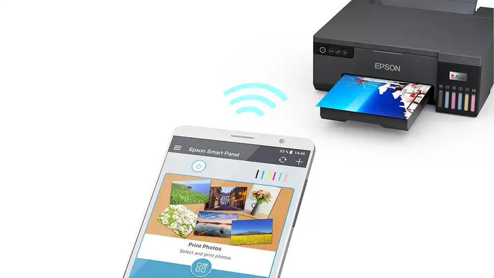 Epson Eco Tank L8050 Single Function WiFi Color Ink Tank Printer