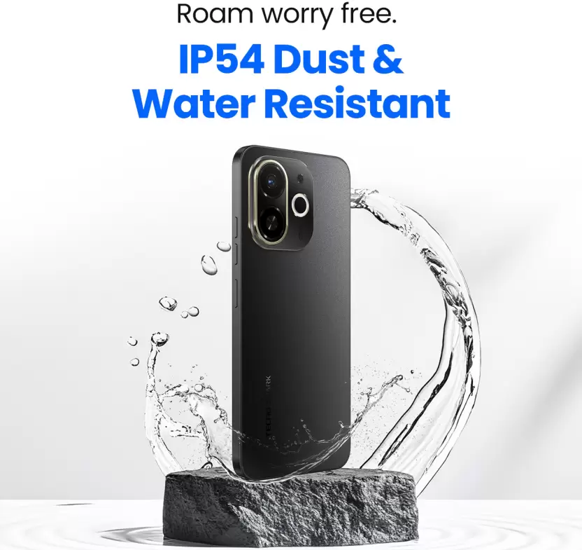 TECNO Spark 30C 5G (Midnight Shadow, 4GB, 128GB)