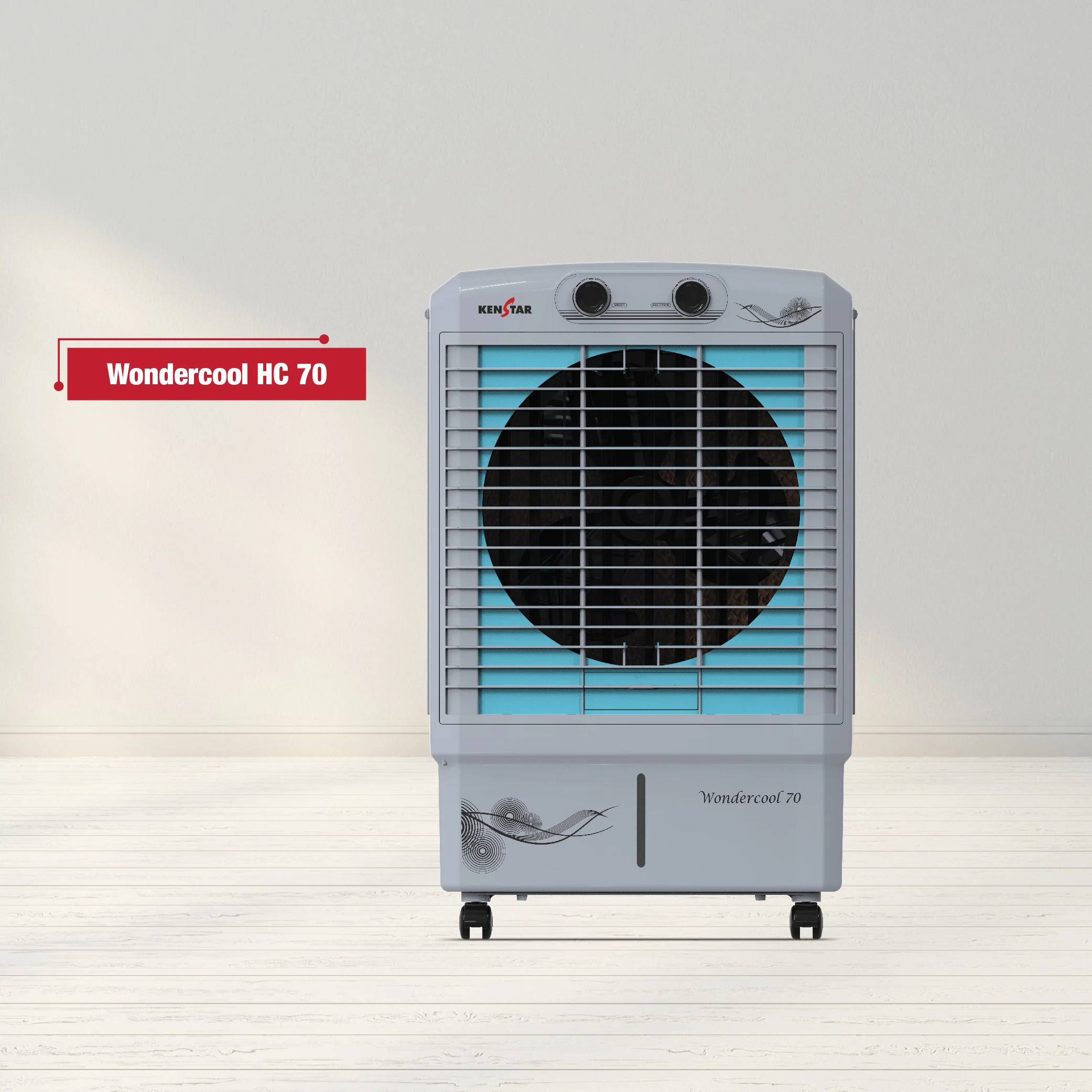 Kenstar 70 Ltr Desert Air Cooler 1 Year Motor Warranty (Light Grey ...