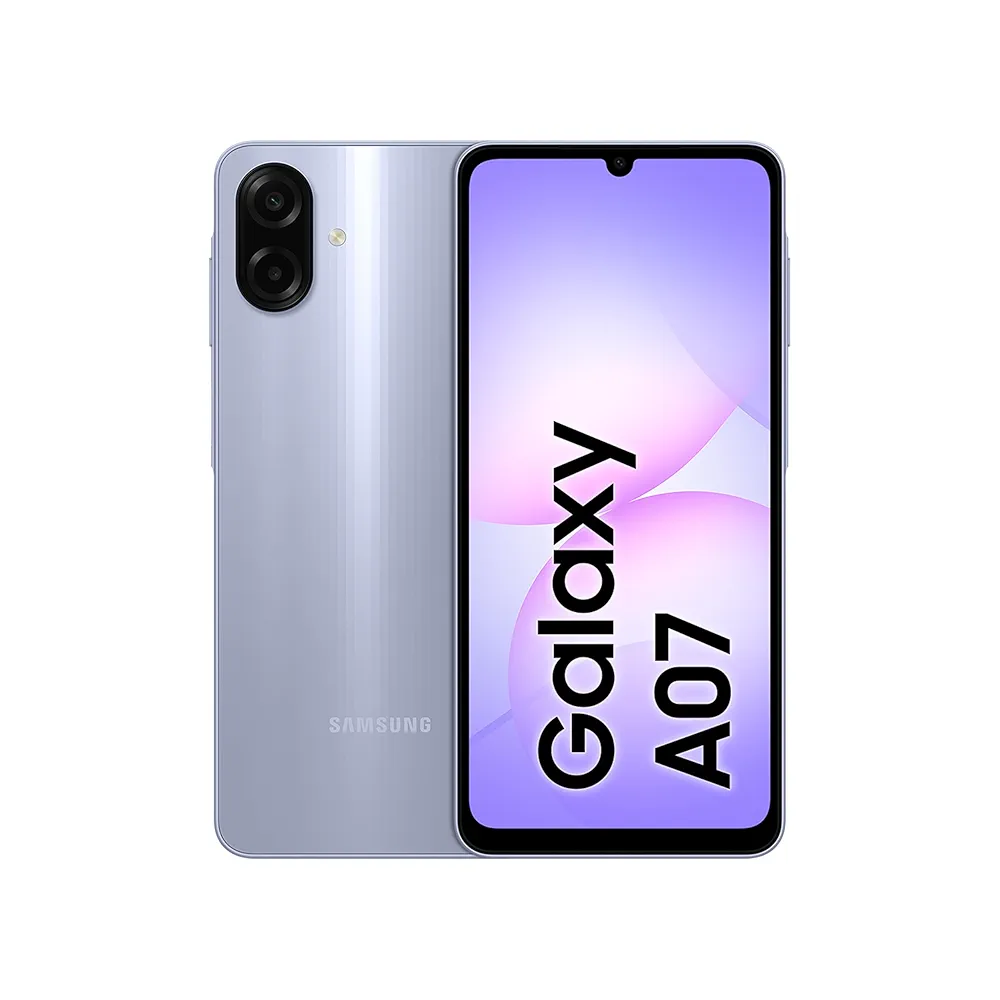 Samsung Galaxy A07 (Light Violet, 4GB, 64GB)