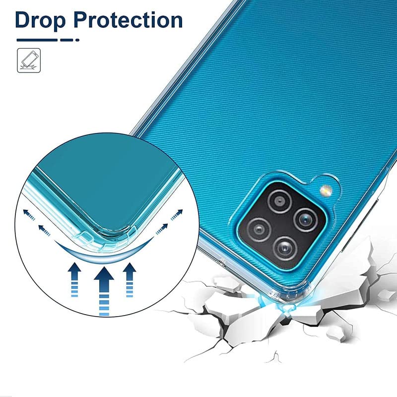 A125 GALAXY A12 - SAMSUNG - CRYSTAL - BACK CASE - CLEAR