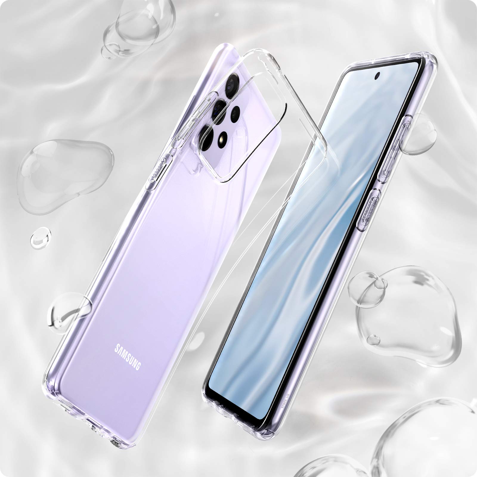 A528 GALAXY A52s 5G - SAMSUNG - CRYSTAL - BACK CASE - CLEAR