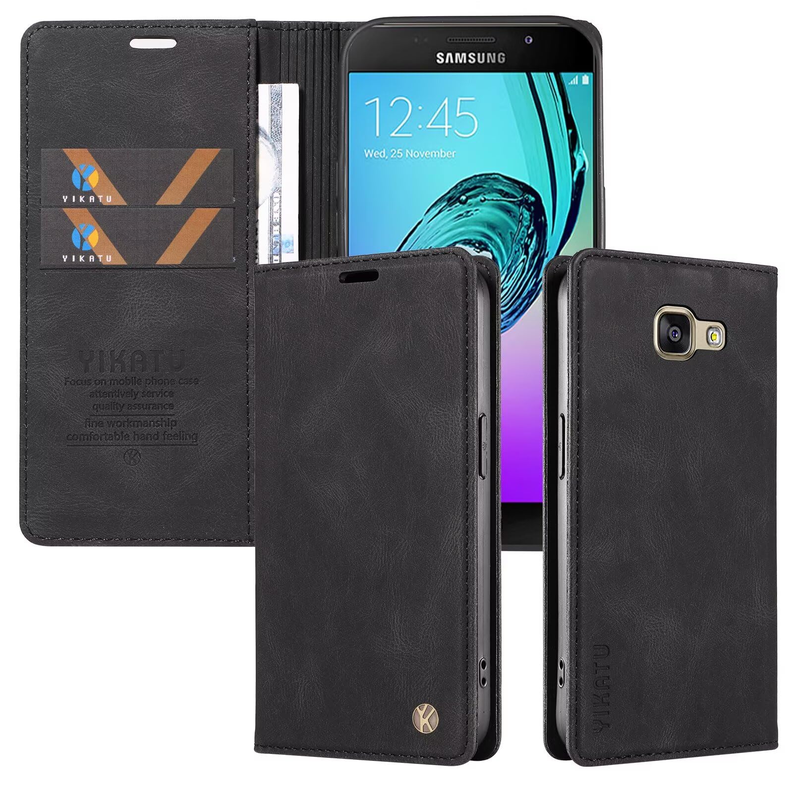A510 GALAXY A5 2016 - SAMSUNG - UNIQUE - FLIP CO - BLACK