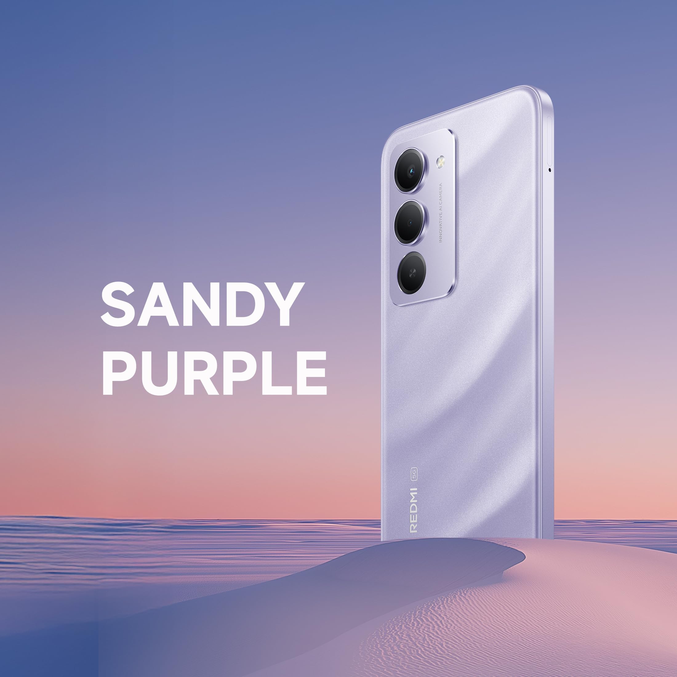 Xiaomi Redmi 15 5G (Sandy Purple, 8GB, 128GB)