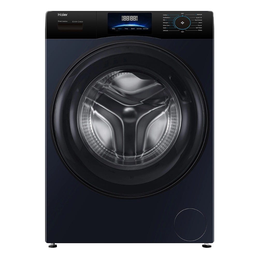 Haier 9 Kg 5 Star Fully Automatic Front Load Washing Machine (Black ...