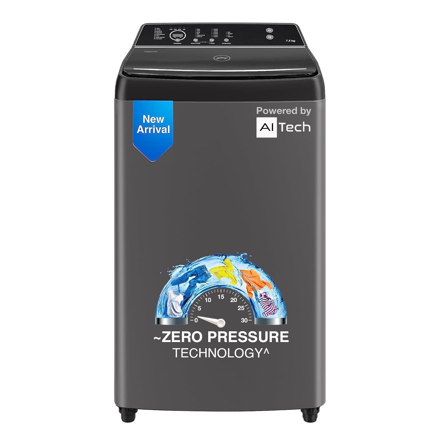 Godrej 7.5 Kg 5Star Fully Automatic Top Loading Washing Machine ...