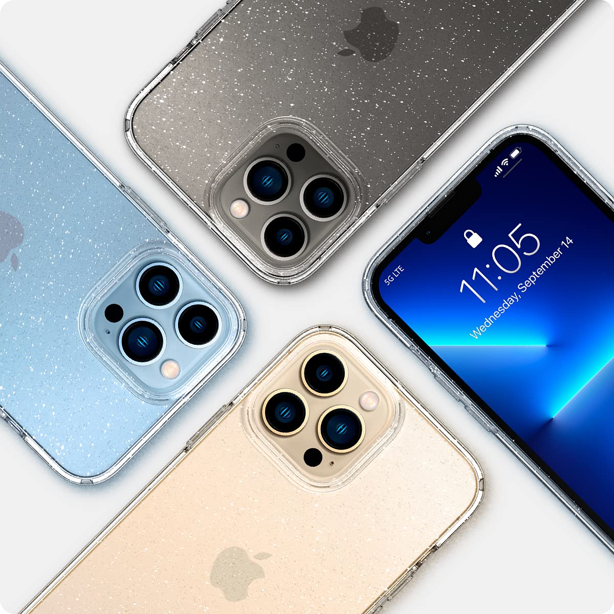 iPhone 13 Pro Max - APPLE - GLITTER - BACK CASE - LIQUID CASE