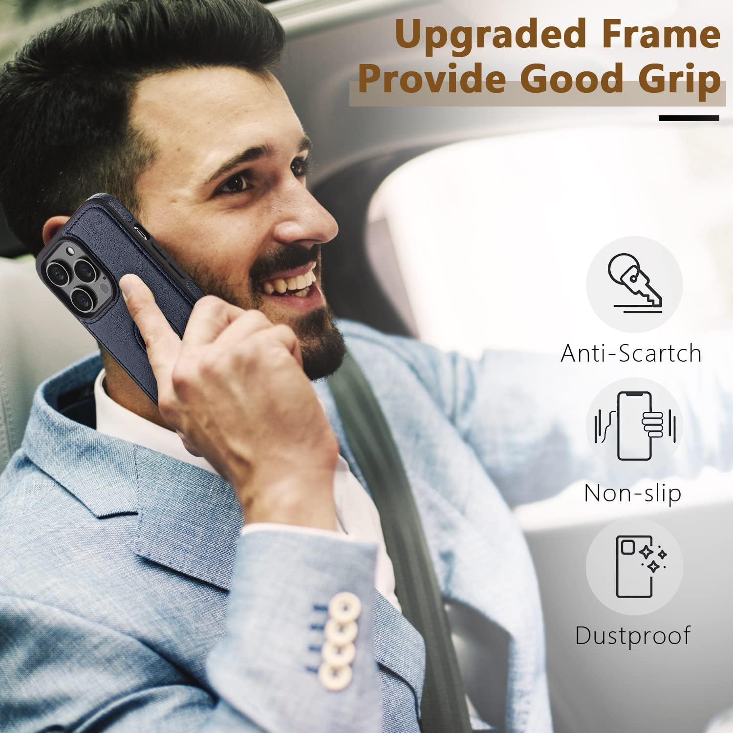 iPhone 13 Pro Max - APPLE - iCon - SILICON - Classic Leather