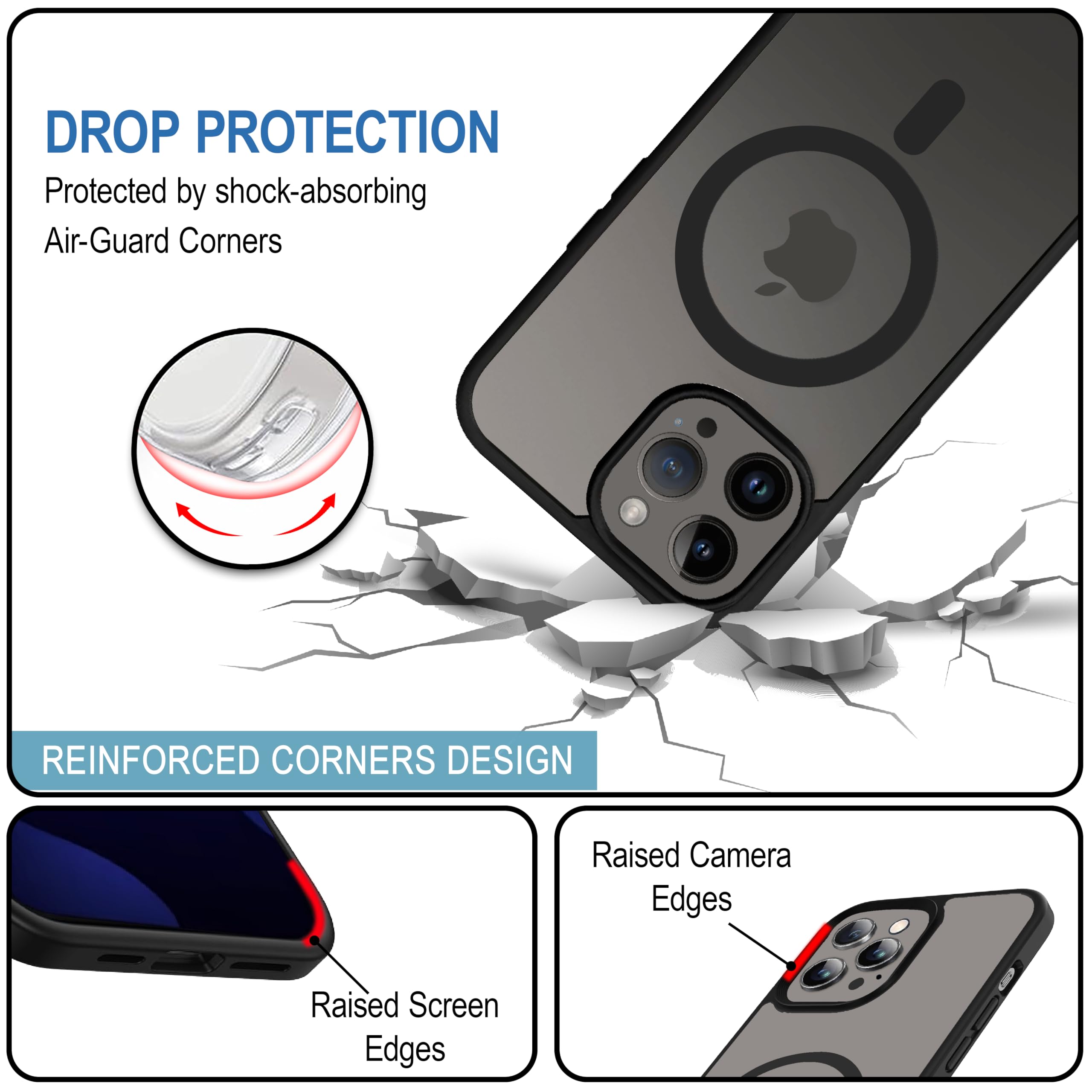 IPHONE 13 PRO MAX - APPLE - UNIQUE - BACK CASE - MagSafe