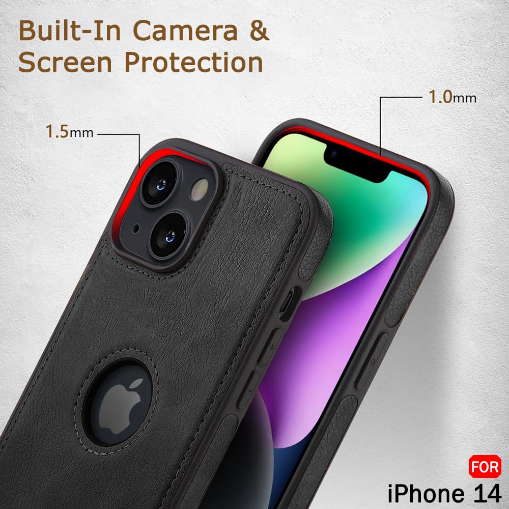 IPHONE 14 - APPLE - PLAN X 2024 - BACK CASE - LEATHER