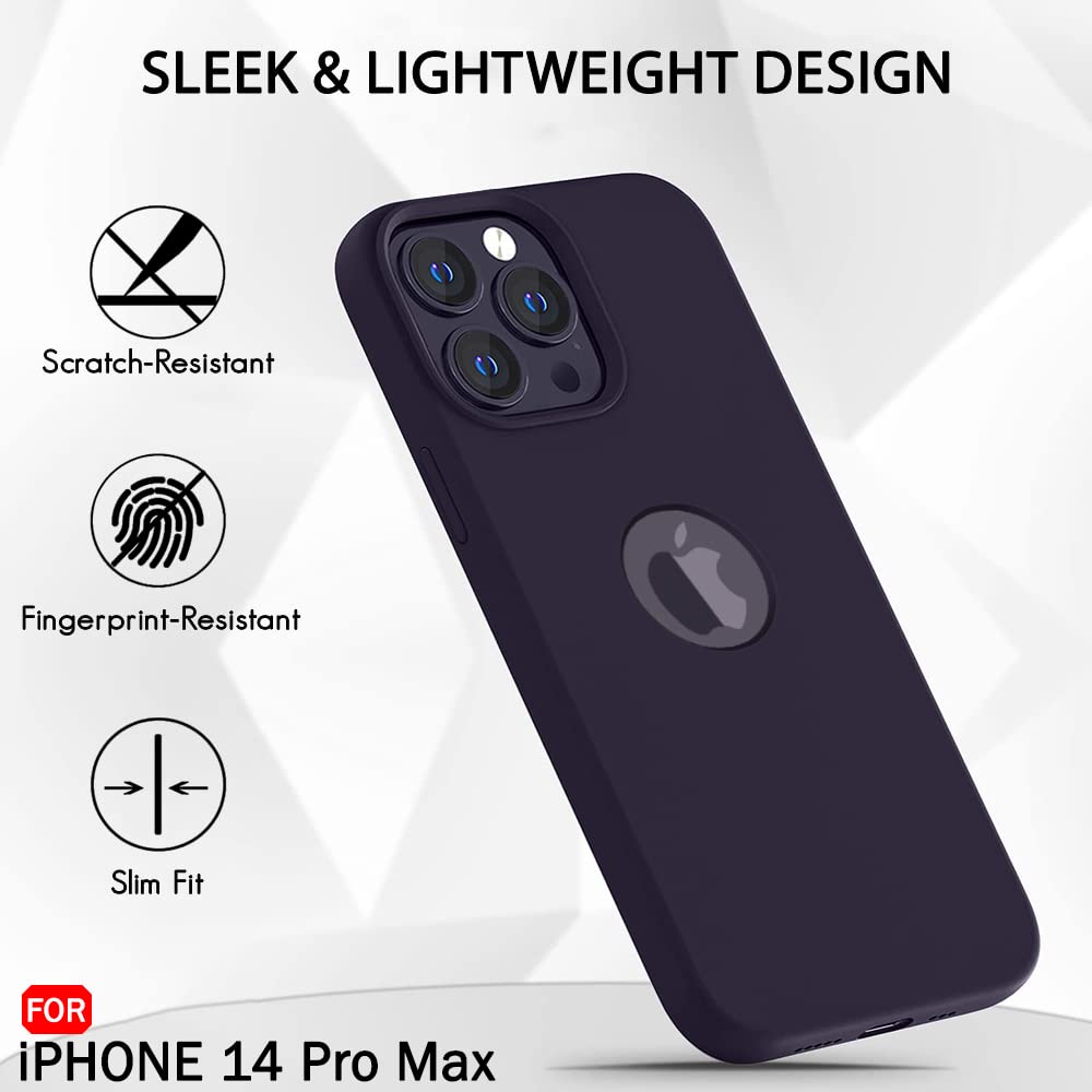 iPhone 14 Pro Max - APPLE - ULTRA THIN - BACK CASE - PURPLE