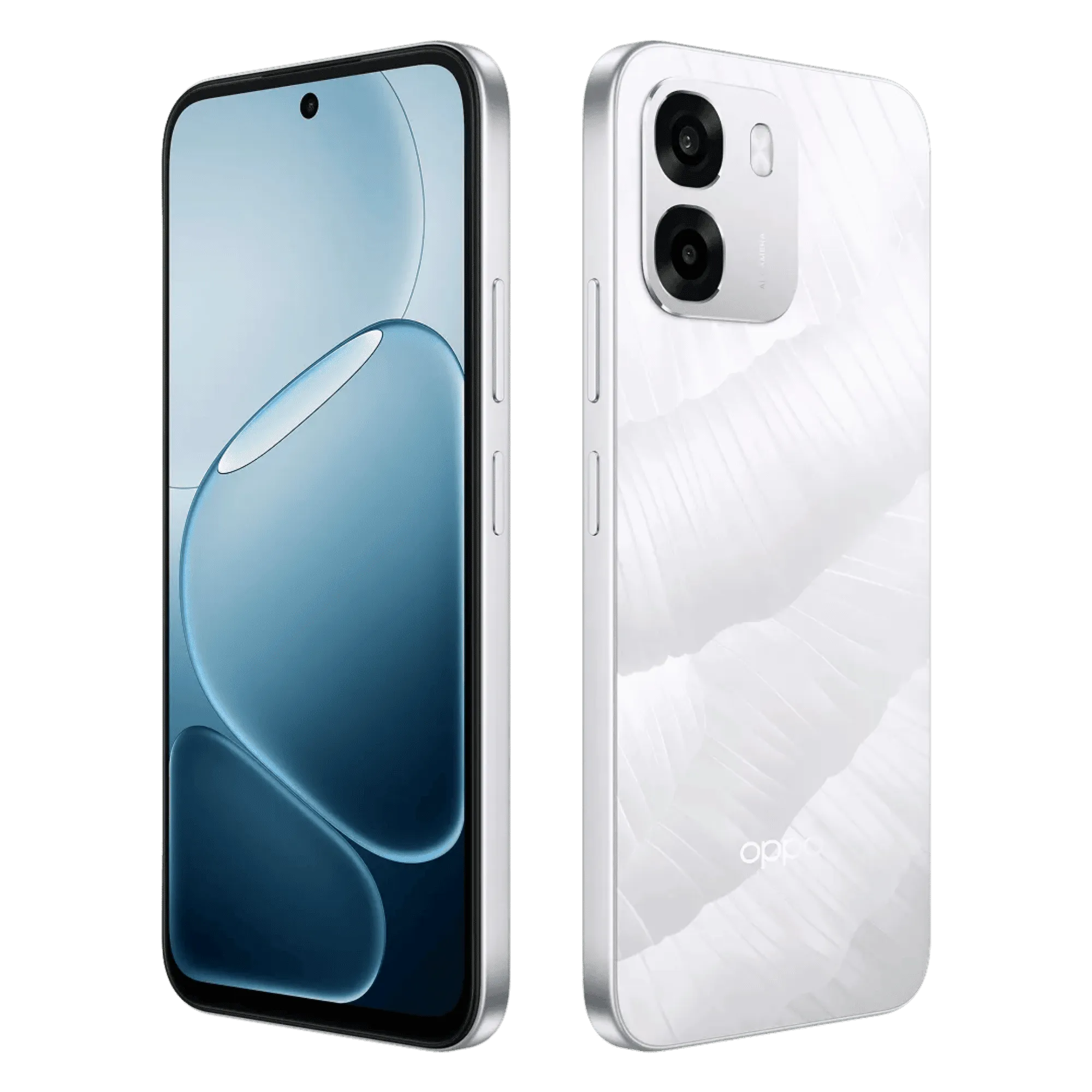 OPPO A6 5G (Ice White, 6GB, 256GB)