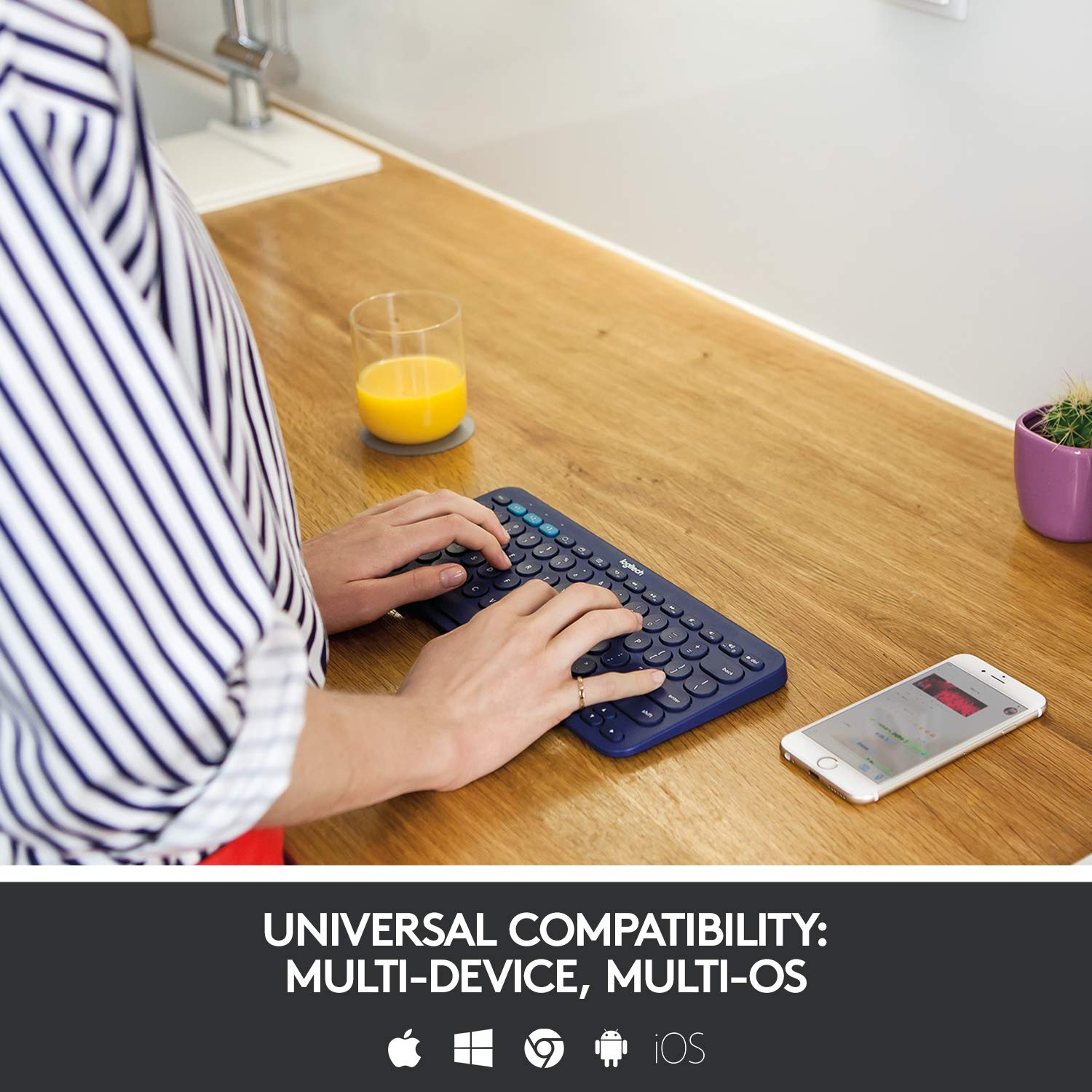 LOGITECH KEYBOARD K380 WIRELESS - LOGITECH