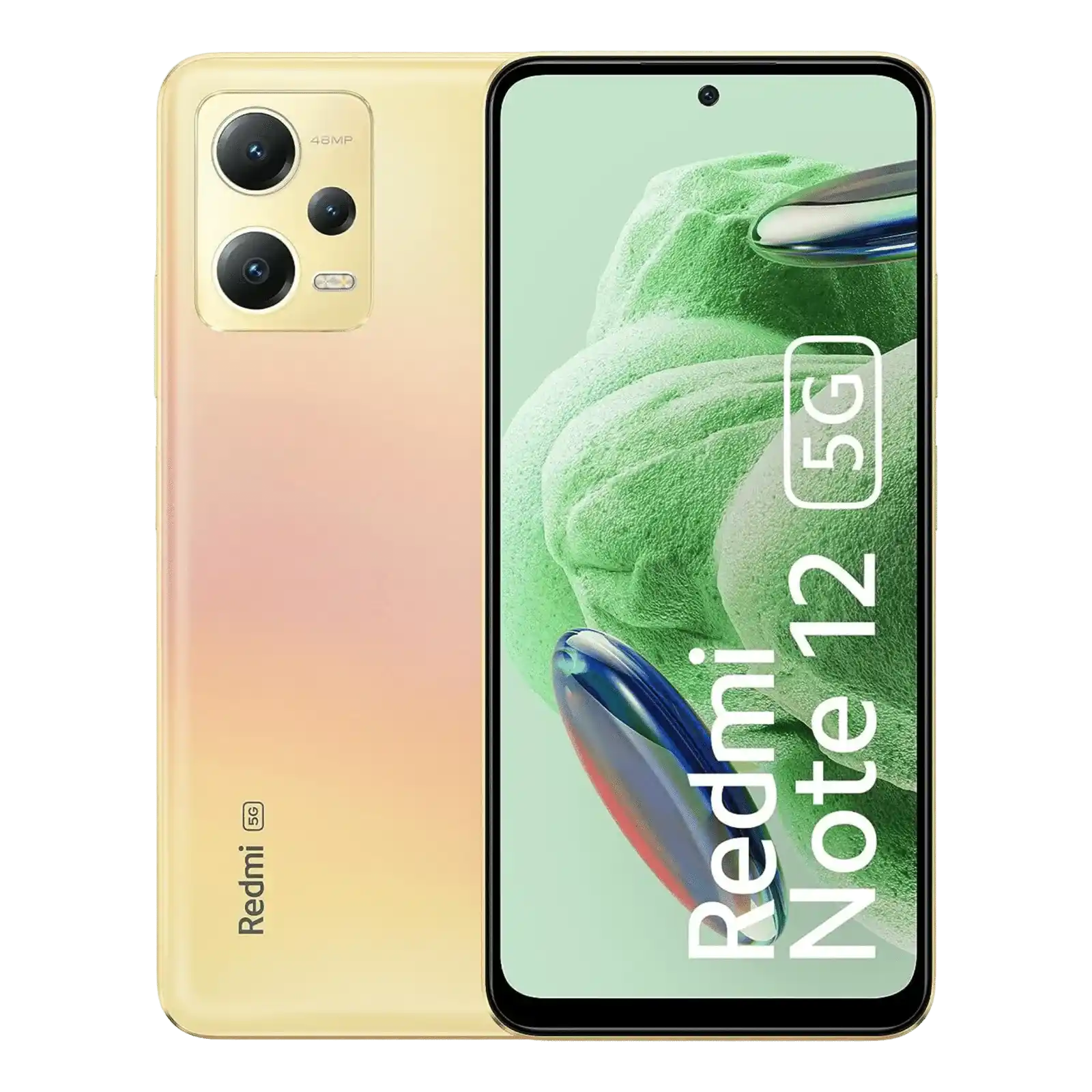 Xiaomi Redmi Note 12 5G ( Sunrise Gold, 8GB-256GB )